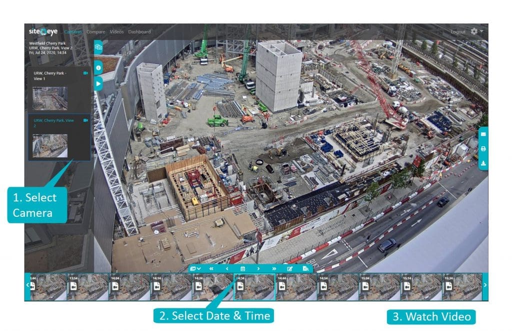 Live Streaming Cameras For Use On Construction Sites